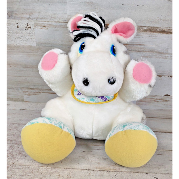 Tonka | Toys | Vintage Tonka Zoo Babies Baby Zebra Plush Stuffed Animal ...